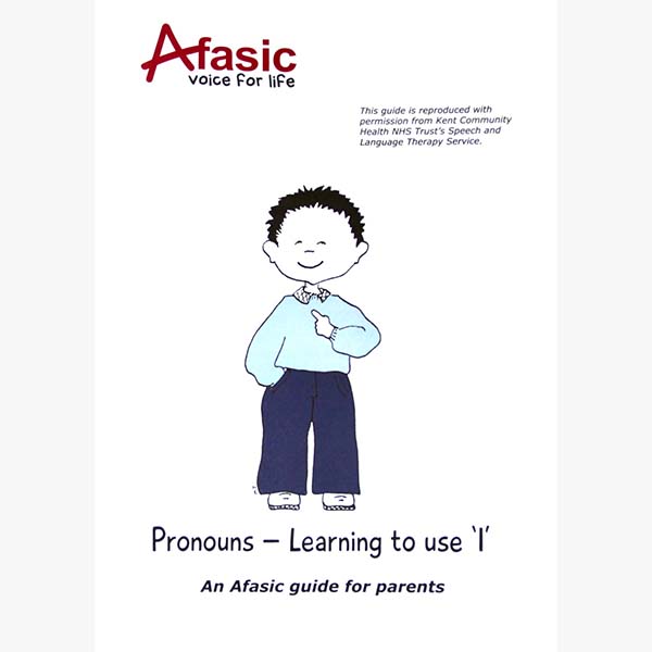 5. Pronouns- Learning to use ‘I’ - Afasic