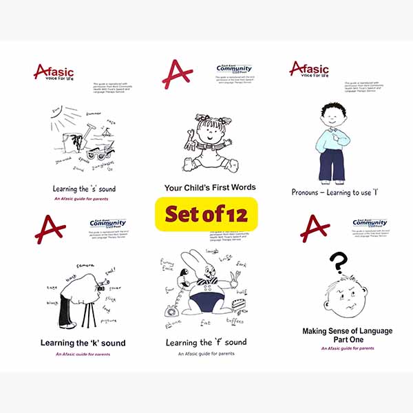 Activity Book Set - Afasic